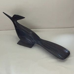Vintage | Accents | Vintage Carved Wood Roadrunner | Poshmark